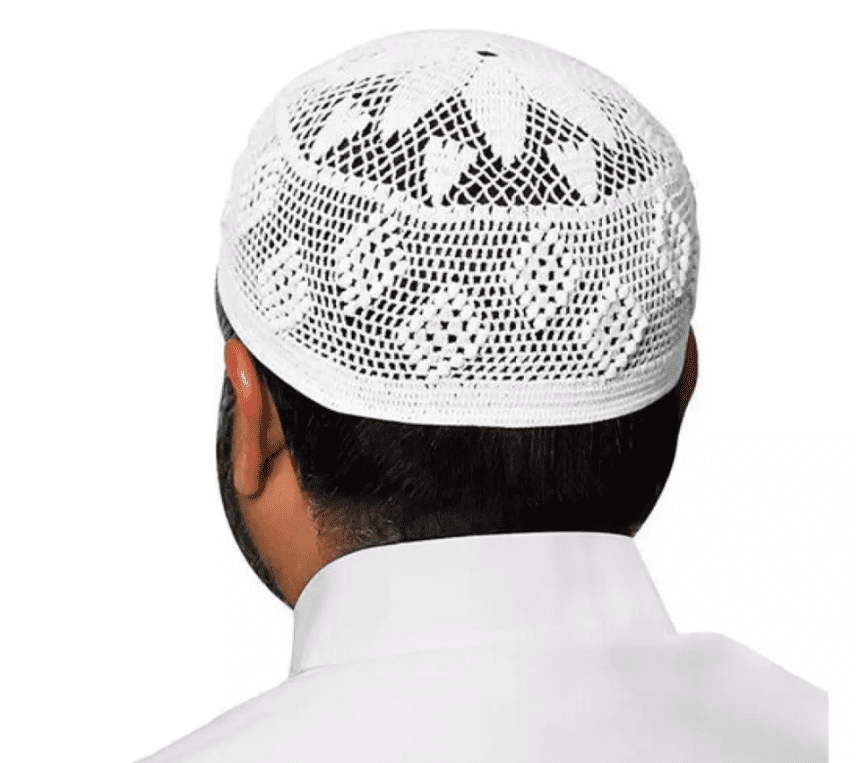White Hand made Net Tupi || For VIP || spot doted – ZIBRIL